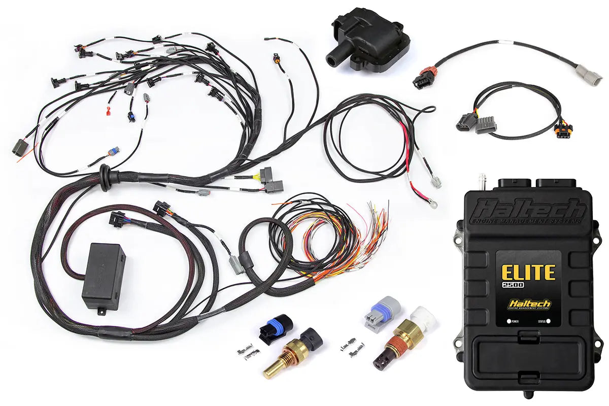 Haltech - Elite 2500 + Terminated Harness Kit for Nissan RB30 Single C ...