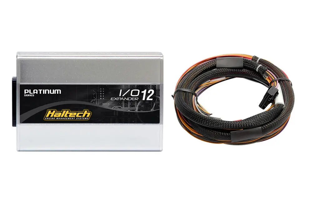 Haltech IO 12 Expander - 12 Channel with Flying Lead Harness Kit (CAN ...