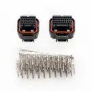 Haltech Plug and Pins Only - AMP 26 & 34 Pin 4 Row 3 Keyway Superseal ...